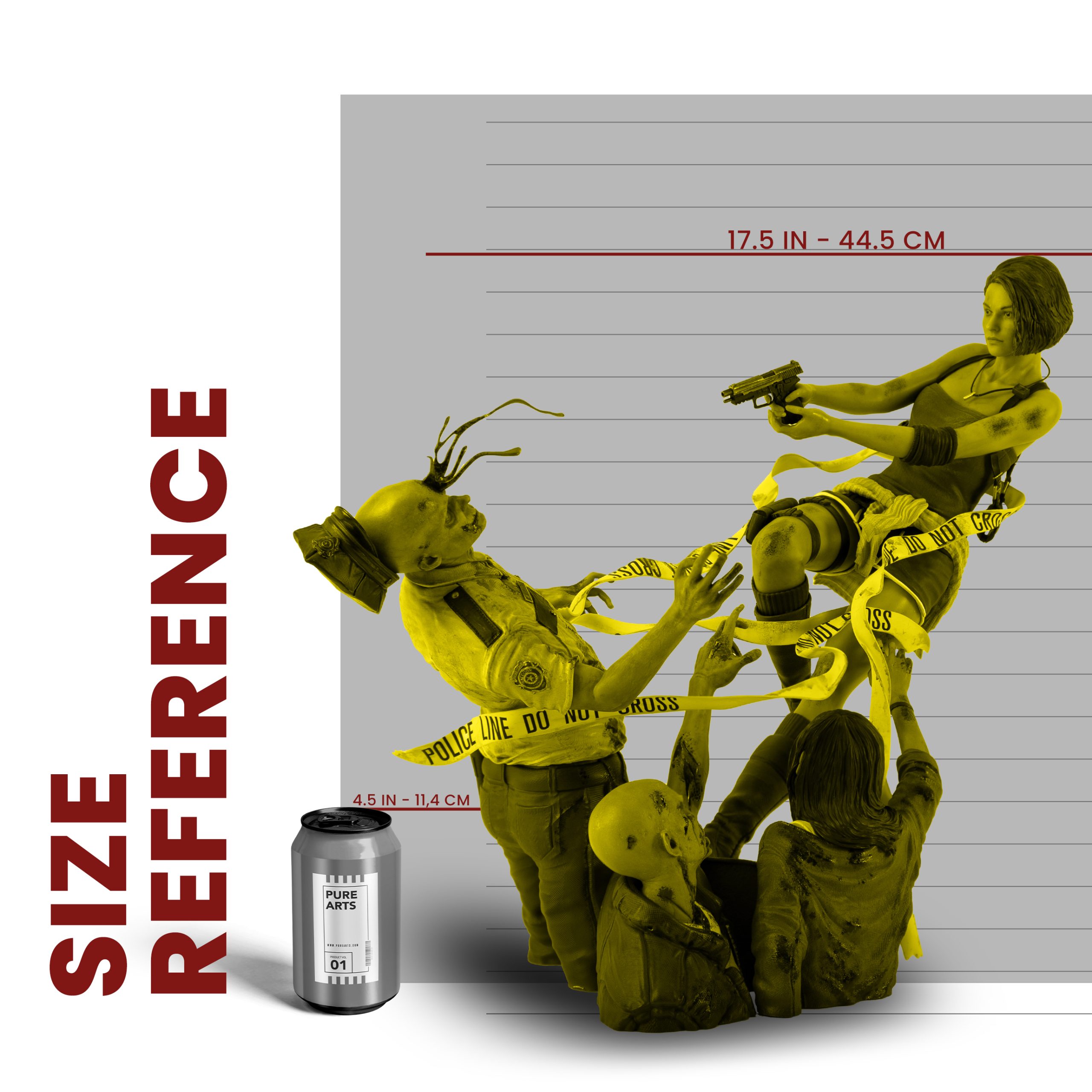 Resident Evil 3 Jill Valentine Statue - Comic Concepts