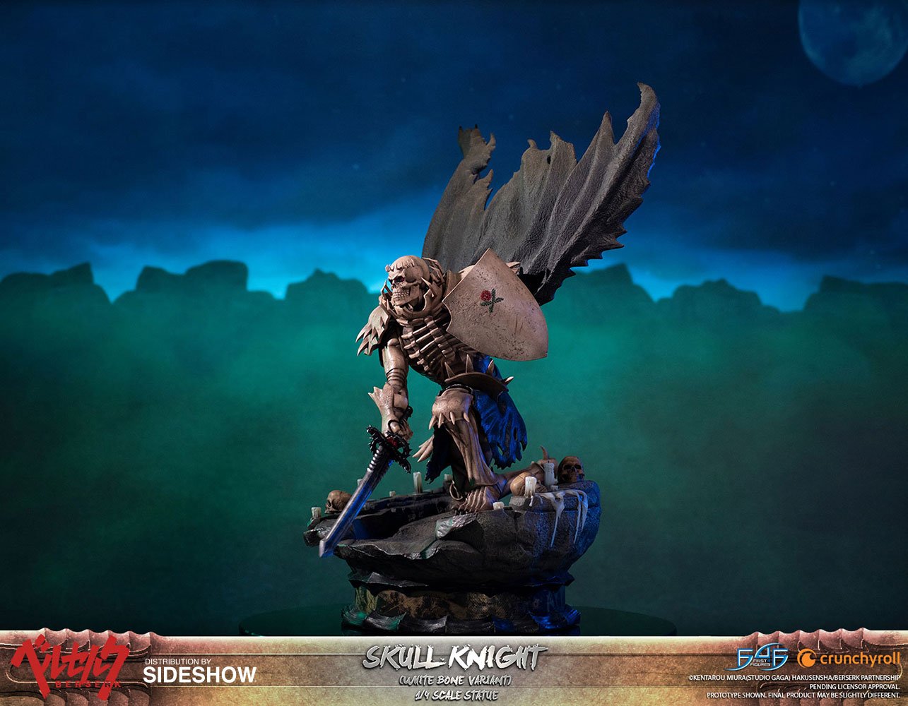 BERSERK Skull Knight Statue White Bone Variant - Comic Concepts