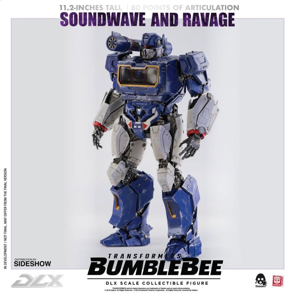 Soundwave & Ravage - Comic Concepts