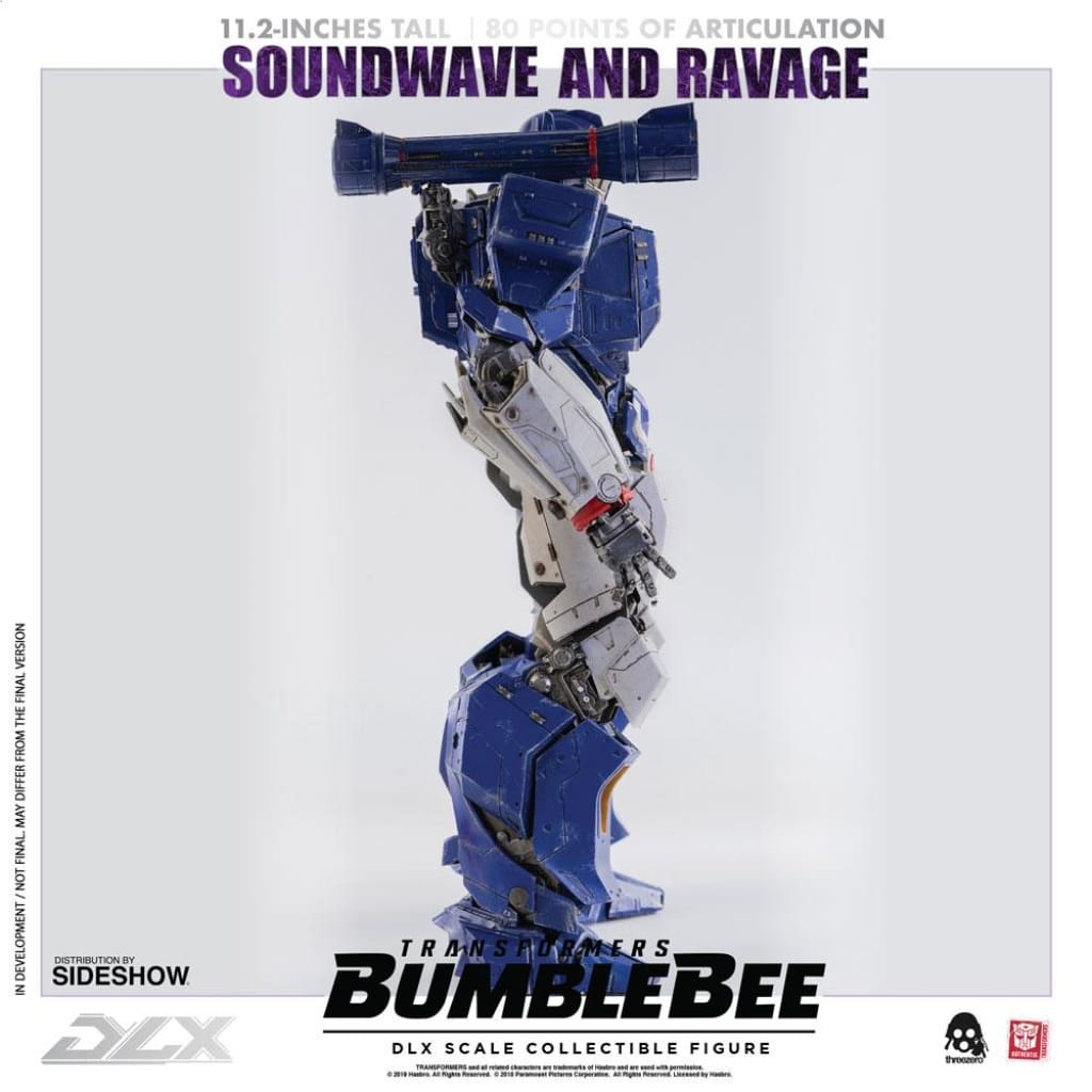 Soundwave & Ravage - Comic Concepts