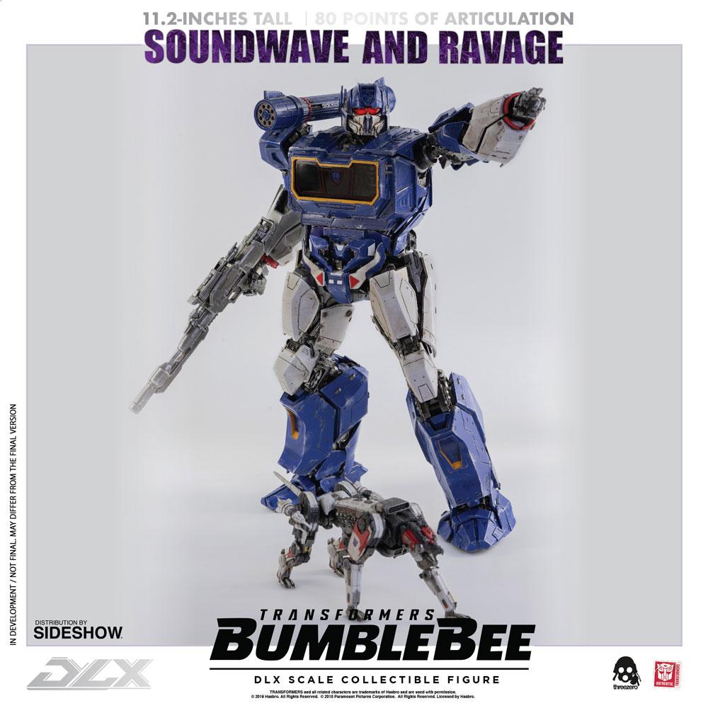 Soundwave & Ravage - Comic Concepts