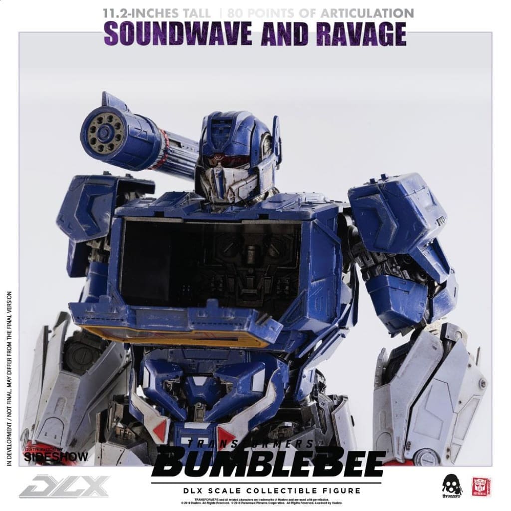Soundwave & Ravage - Comic Concepts