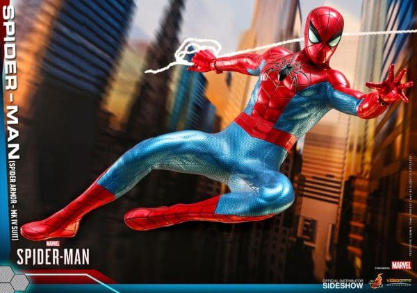 Spider-Man Spider Armor Sixth Scale Figure MK IV Suit - Comic Concepts