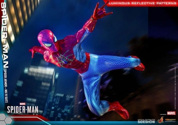 Spider-Man Spider Armor Sixth Scale Figure MK IV Suit - Comic Concepts