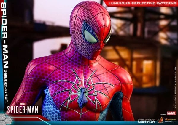 Spider-Man Spider Armor Sixth Scale Figure MK IV Suit - Comic Concepts