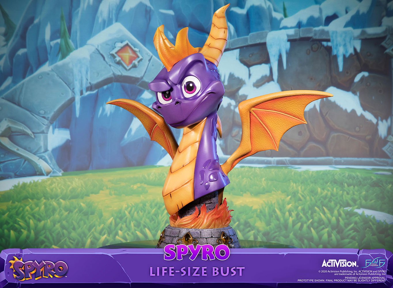 Spyro Life-Size Bust - Comic Concepts