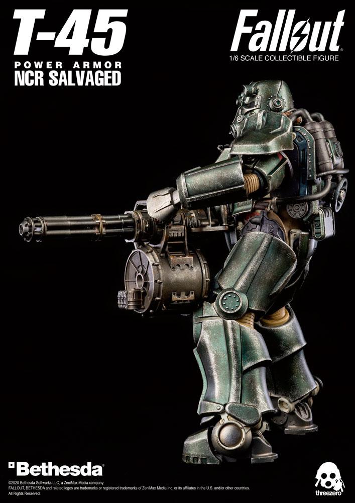 T-45 NCR Salvaged Power Armor Sixth Scale Figure - Comic Concepts
