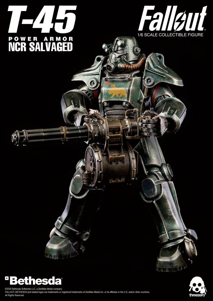 T-45 NCR Salvaged Power Armor Sixth Scale Figure - Comic Concepts
