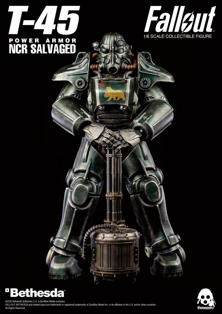T-45 NCR Salvaged Power Armor Sixth Scale Figure - Comic Concepts