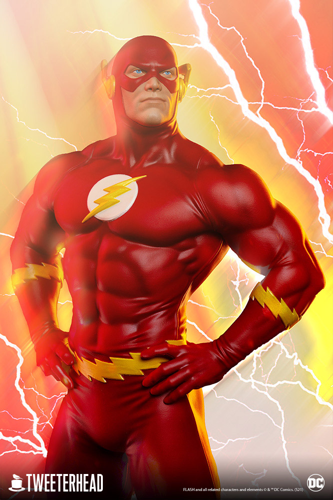 Tweeterhead: The Flash 1/6 Scale Maquette - Comic Concepts
