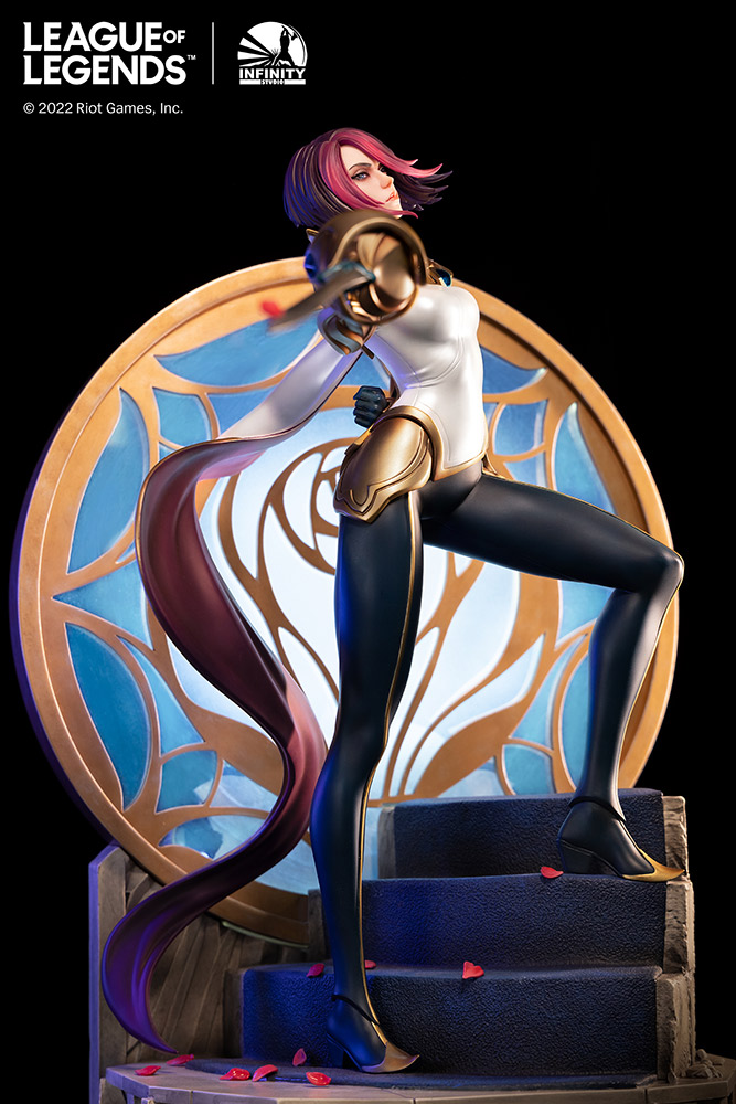 League Of Legends The Grand Duelist Fiora Laurent Statue Limited 1/4 Scale – Comic Concepts