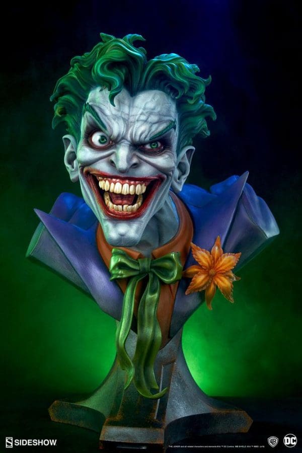 The Joker Life-Size Bust – Comic Concepts