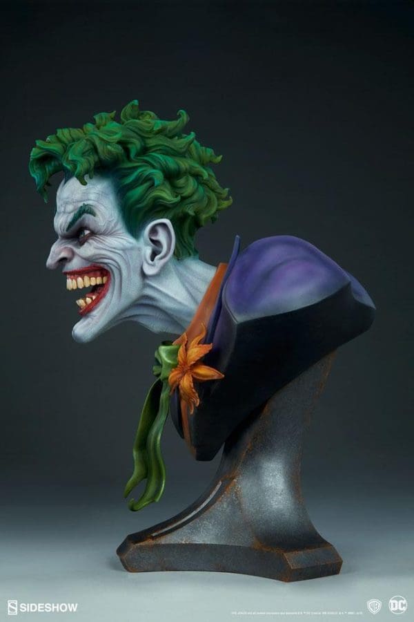 The Joker Life-Size Bust – Comic Concepts
