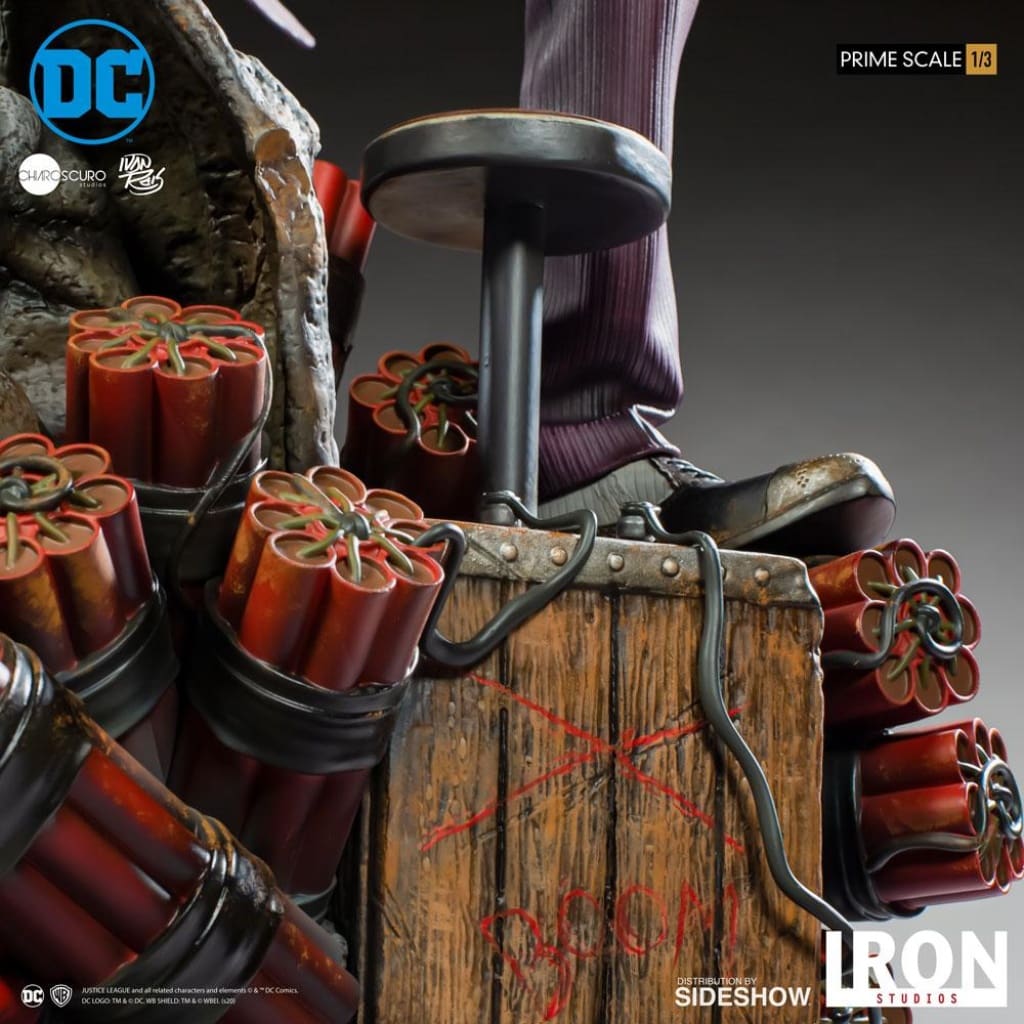Iron Studios The Joker Statue 1/3 Scale - Comic Concepts