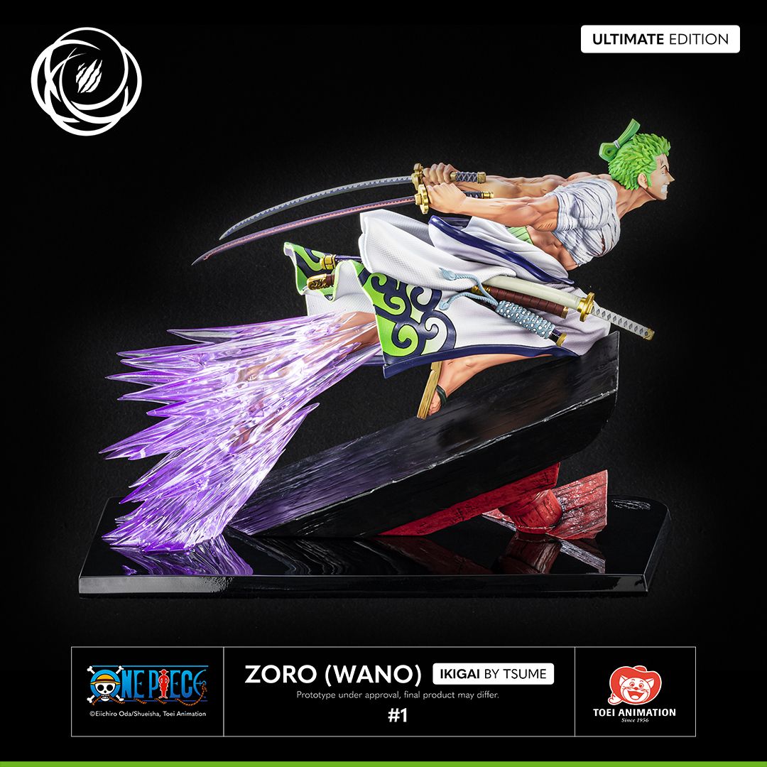 Tsume One Piece Ikigai Roronoa Zoro Statue - Comic Concepts
