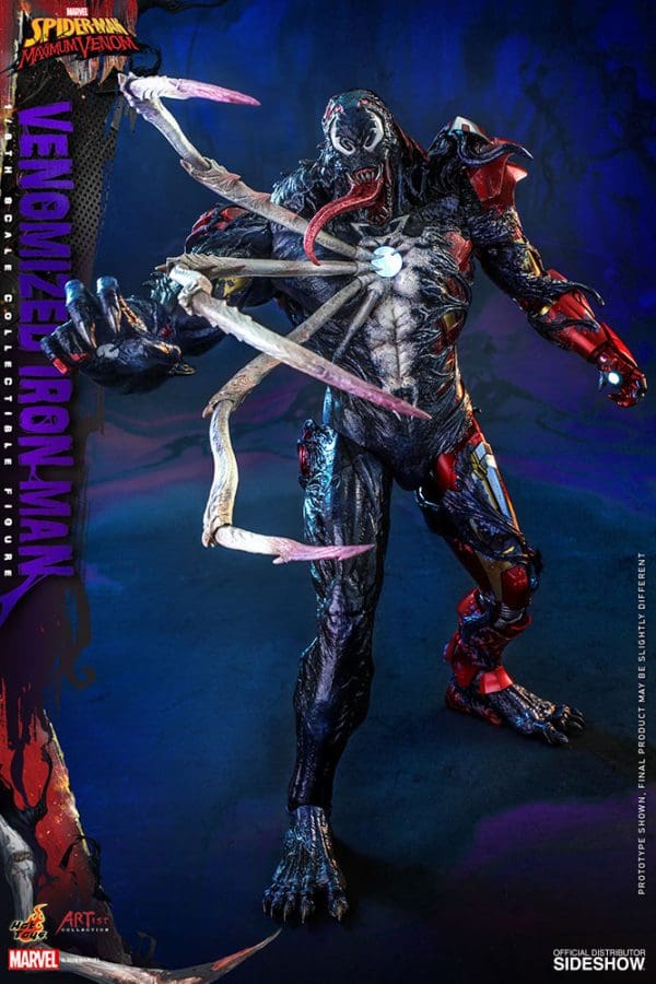 Hot Toys Venomized Iron Man Sixth Scale Figure - Comic Concepts