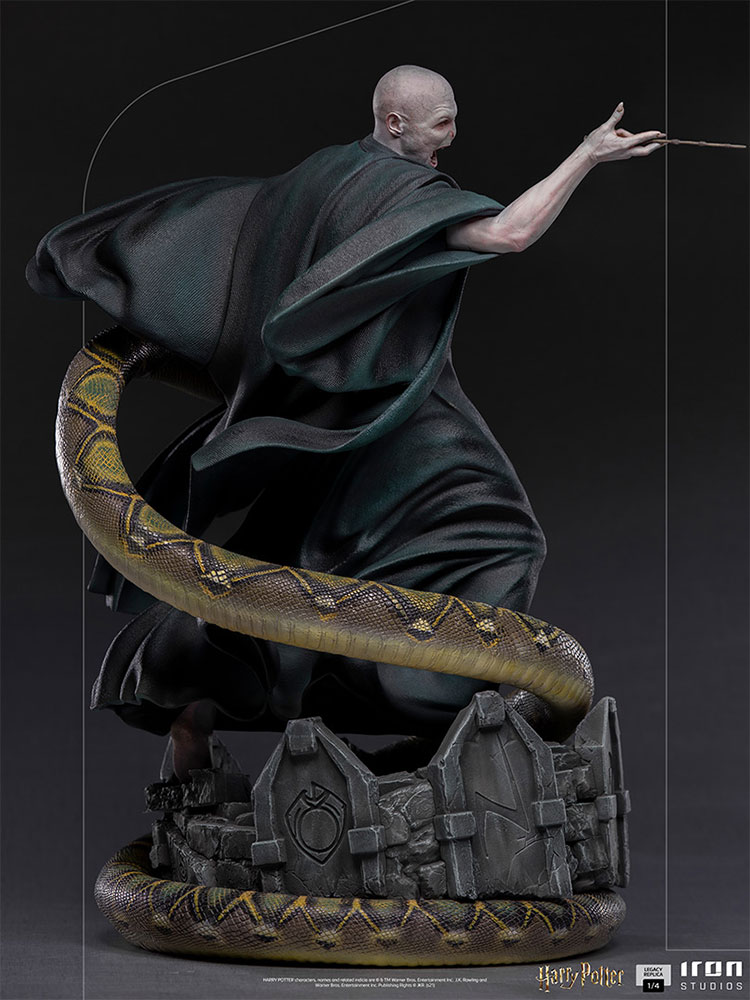 Harry Potter Voldemort And Nagini Legacy Replica Statue - Comic Concepts