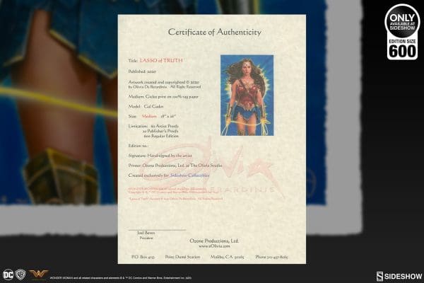 Wonder Woman Lasso Of Truth Art Print – Comic Concepts