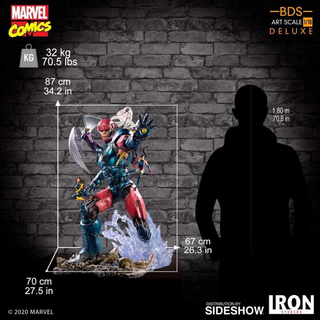 X-Men VS Sentinel Statue Diorama Deluxe #3 – Comic Concepts