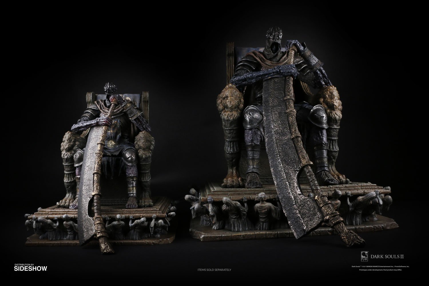 Yhorm The Giant on Throne (1:12 Scale) - Comic Concepts