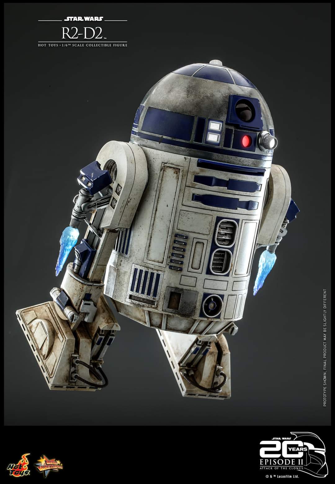 Hot Toys R2-D2 Figure Star Wars 20th Anniversary Limited Sixth Scale ...