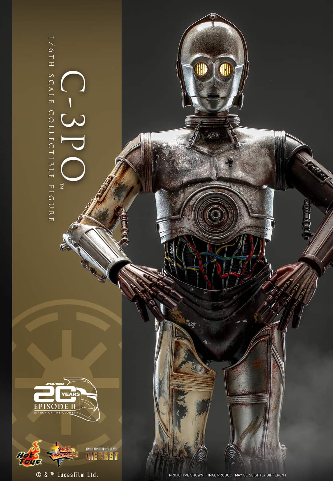 Star Wars Episode 2 C-3PO Sixth Scale Limited Figure - Comic Concepts