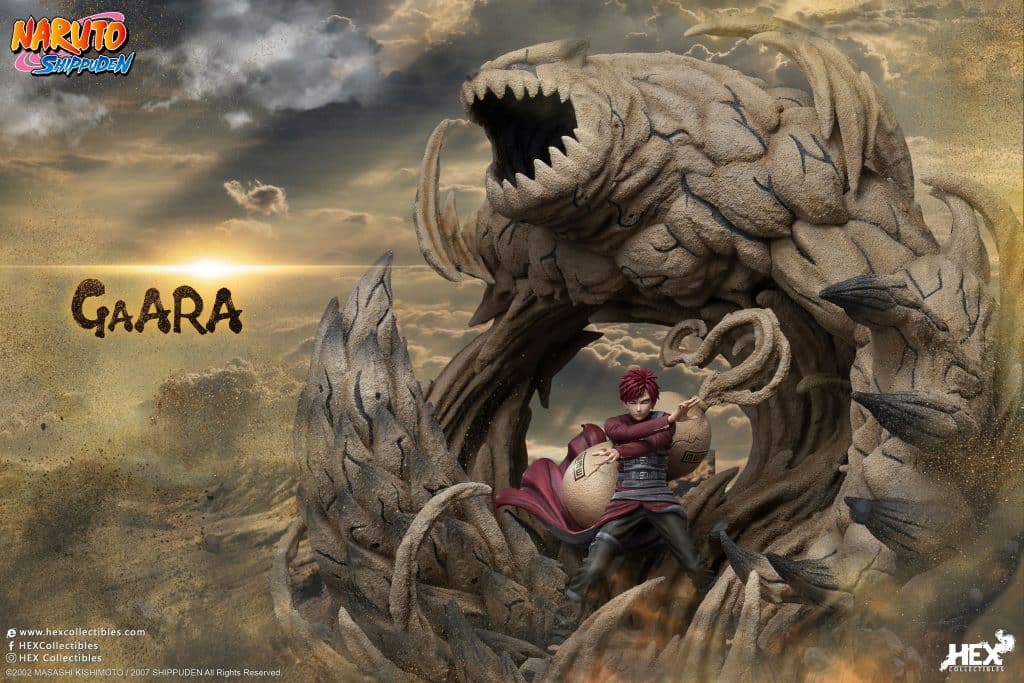HEX Naruto Shippuden Gaara of The Sand Statue - Comic Concepts