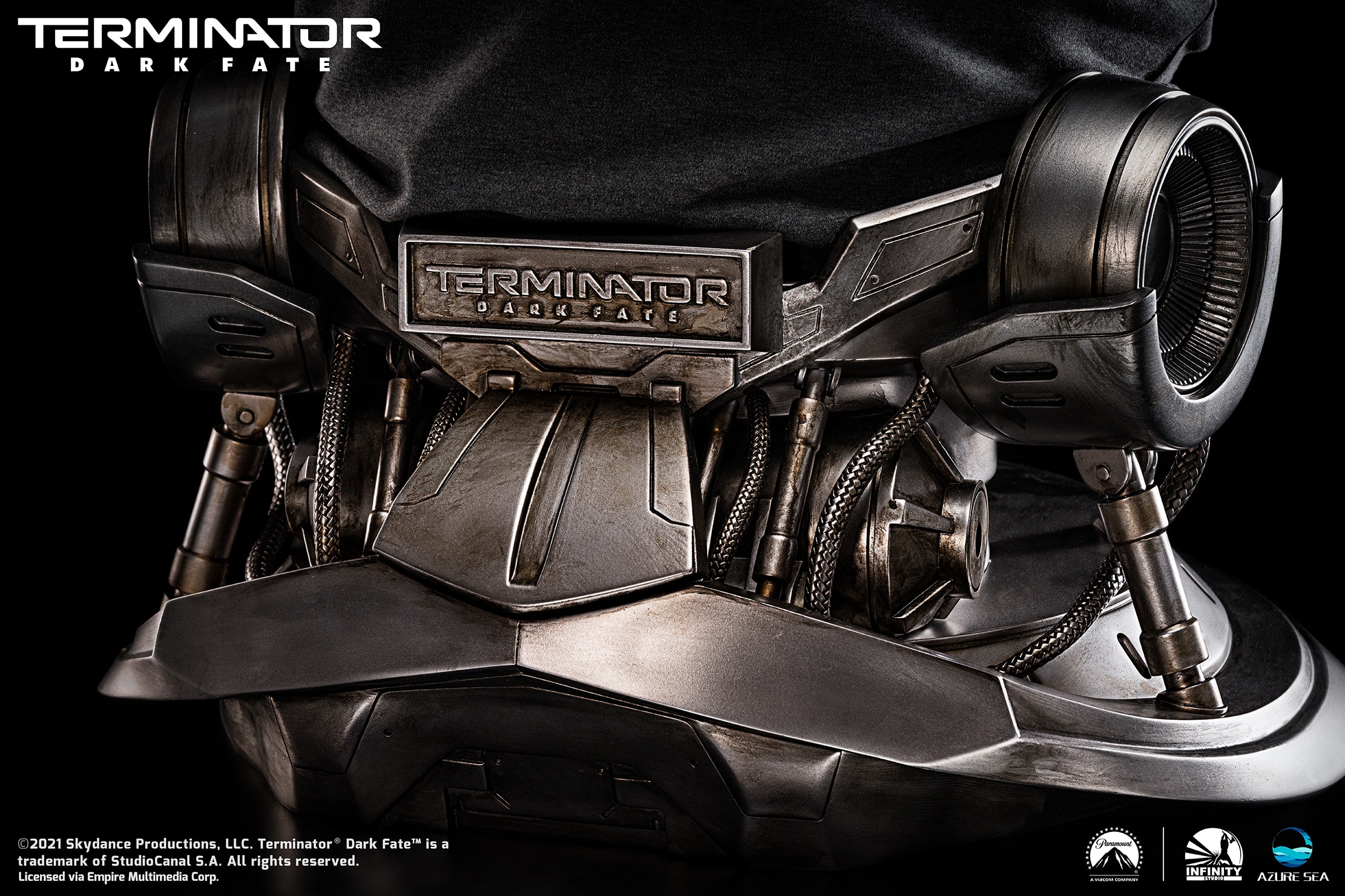 Infinity Studio Terminator Dark Fate T-800 Life-Size Bust - Comic Concepts