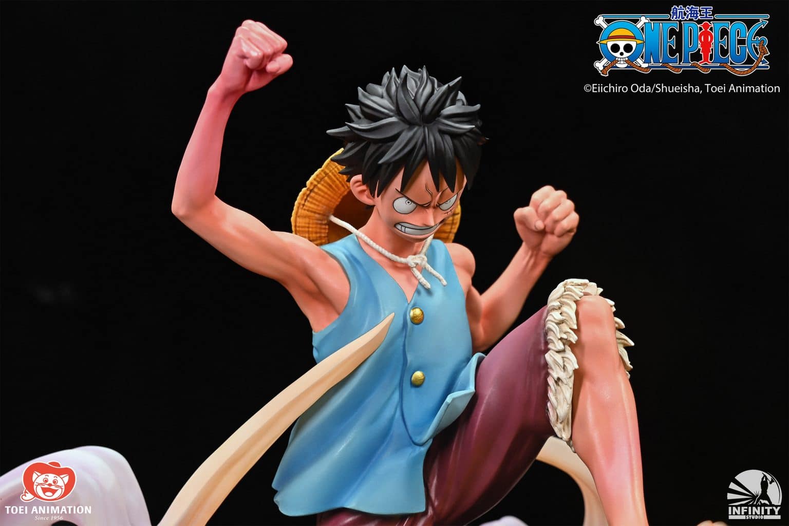 Infinity Studio One Piece Luffy vs Magellan Statue Impel Down - Comic ...