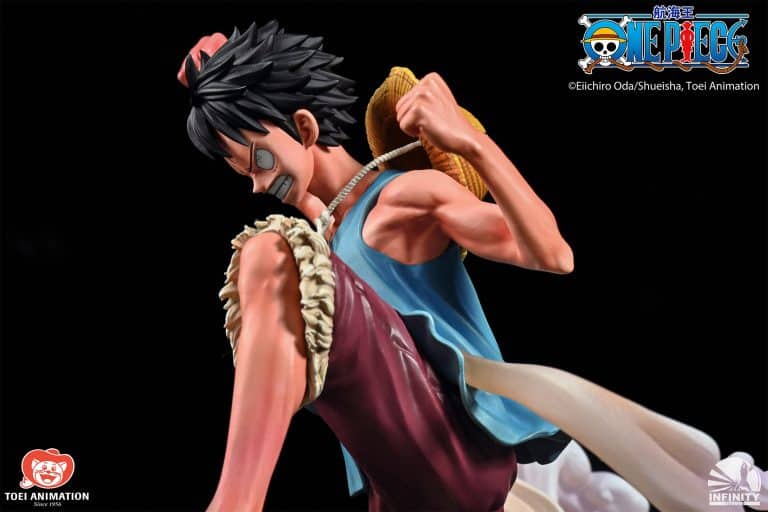 Infinity Studio One Piece Luffy vs Magellan Statue Impel Down - Comic ...