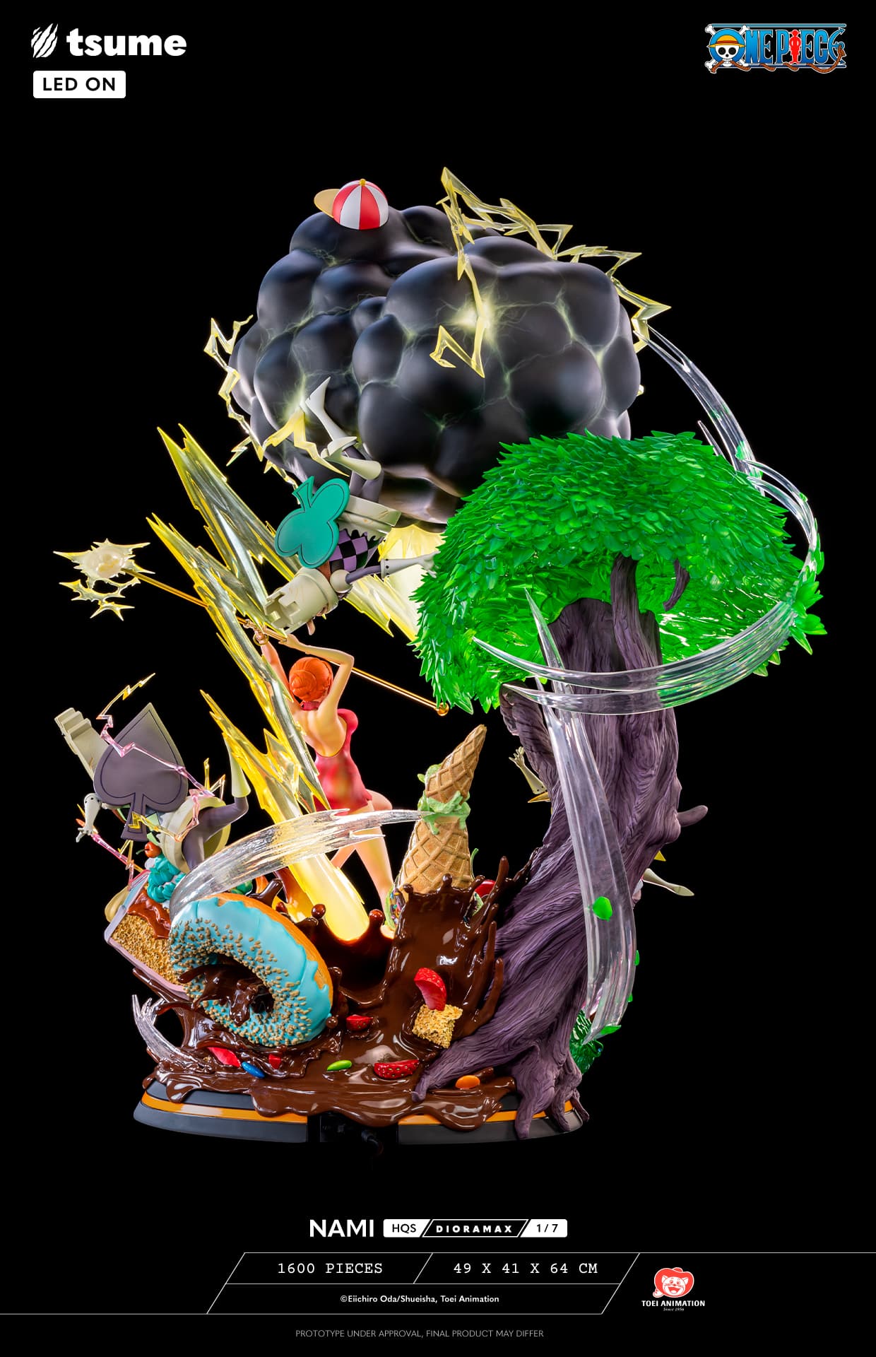 One Piece Nami Statue HQS Dioramax - Comic Concepts