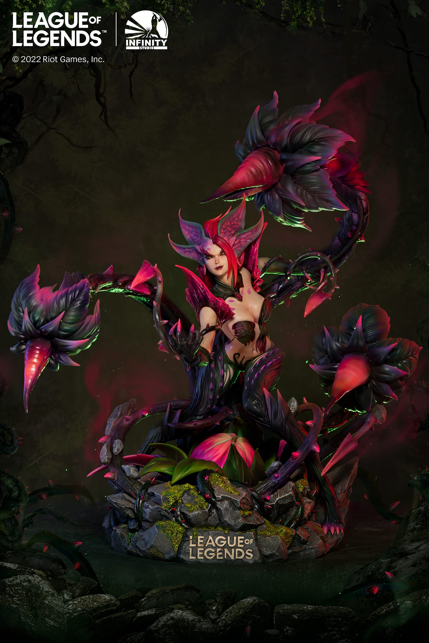 Infinity Studio League of Legends Rise of the Thorns Zyra Statue - Comic Concepts