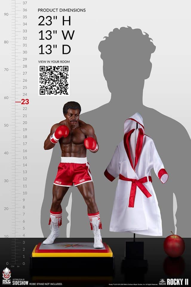 Rocky II Apollo Creed Statue – Comic Concepts