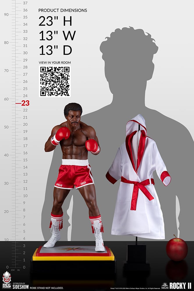 Rocky II Apollo Creed Statue - Comic Concepts
