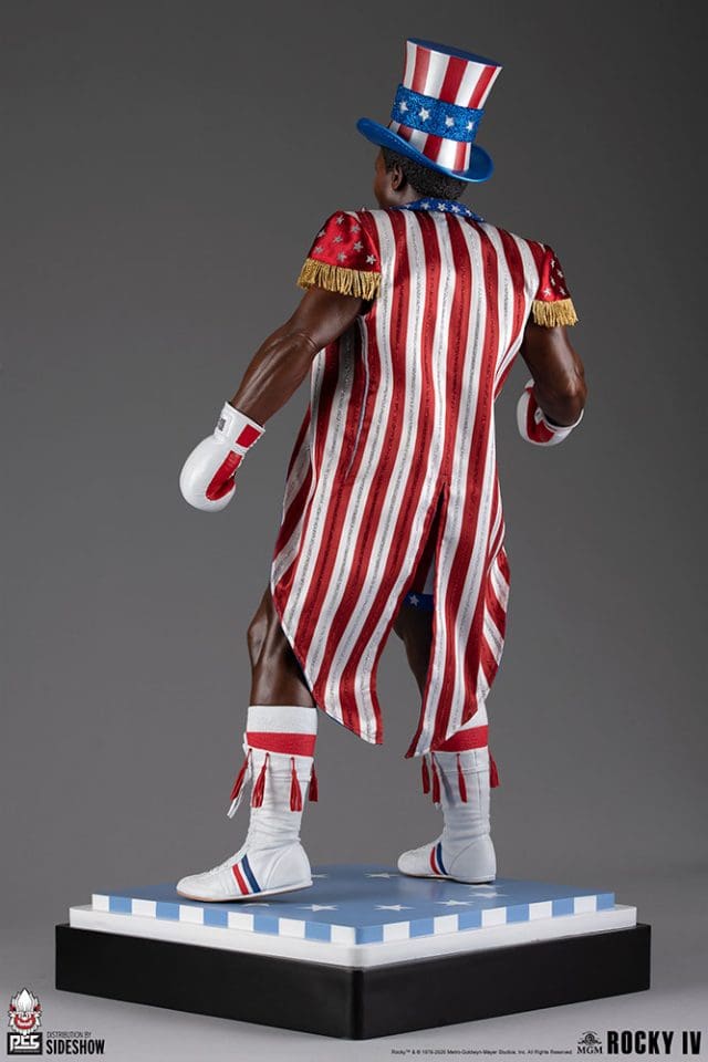 Rocky IV Apollo Creed Statue - Comic Concepts