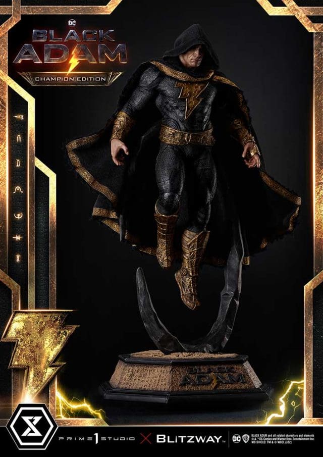 Prime 1 Studio Black Adam Statue Champion Edition - Comic Concepts