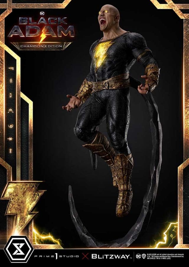 Prime 1 Studio Black Adam Statue Champion Edition - Comic Concepts