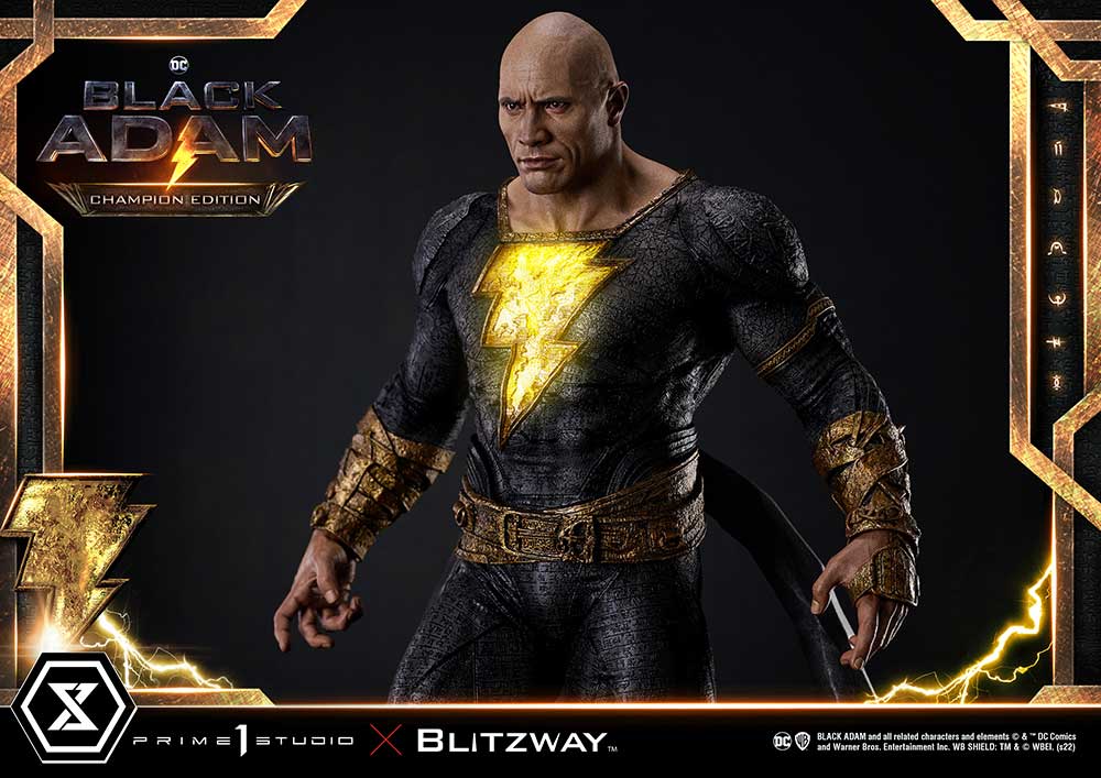 Prime 1 Studio Black Adam Statue Champion Edition - Comic Concepts