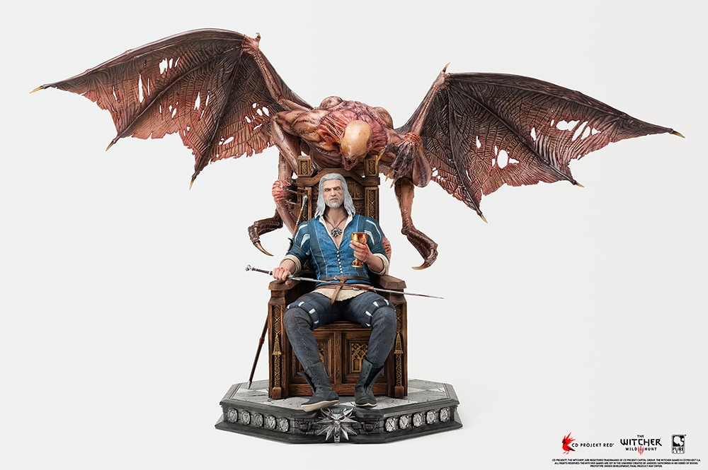 The Witcher 3 Blood and Wine Geralt Statue Deluxe - Comic Concepts