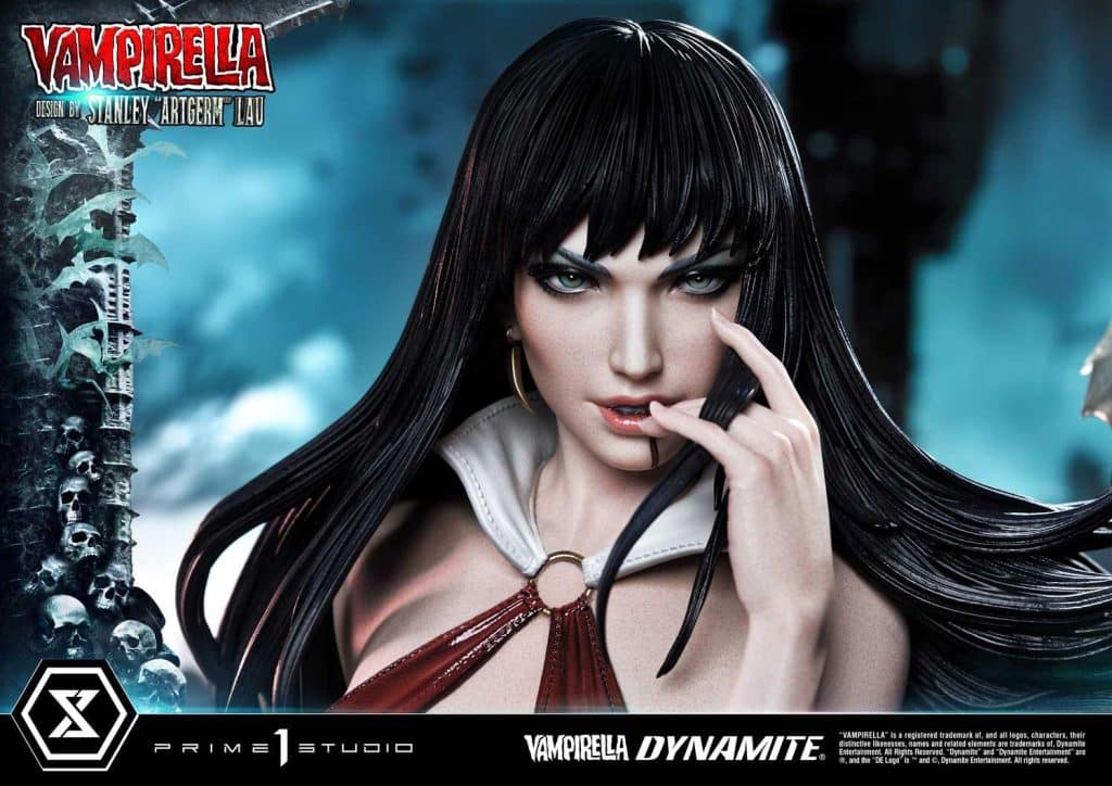 Vampirella Statue Design By Artgerm aka Stanley Lau - Comic Concepts