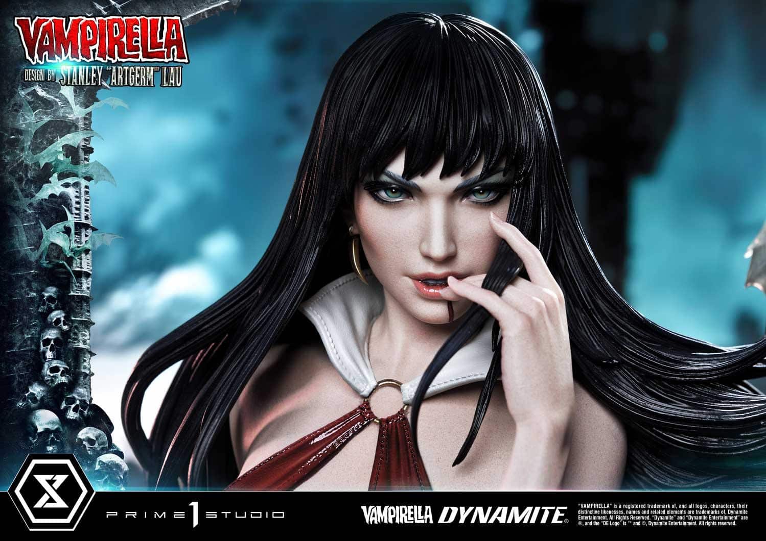 Vampirella Statue Design By Artgerm aka Stanley Lau - Comic Concepts