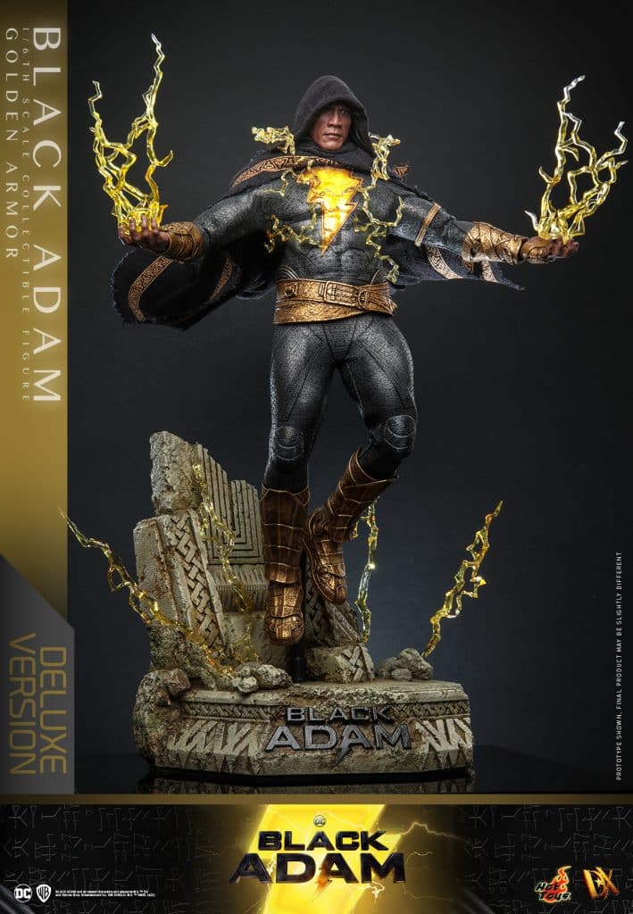 Black Adam Golden Armor Sixth Scale Figure Deluxe – Comic Concepts