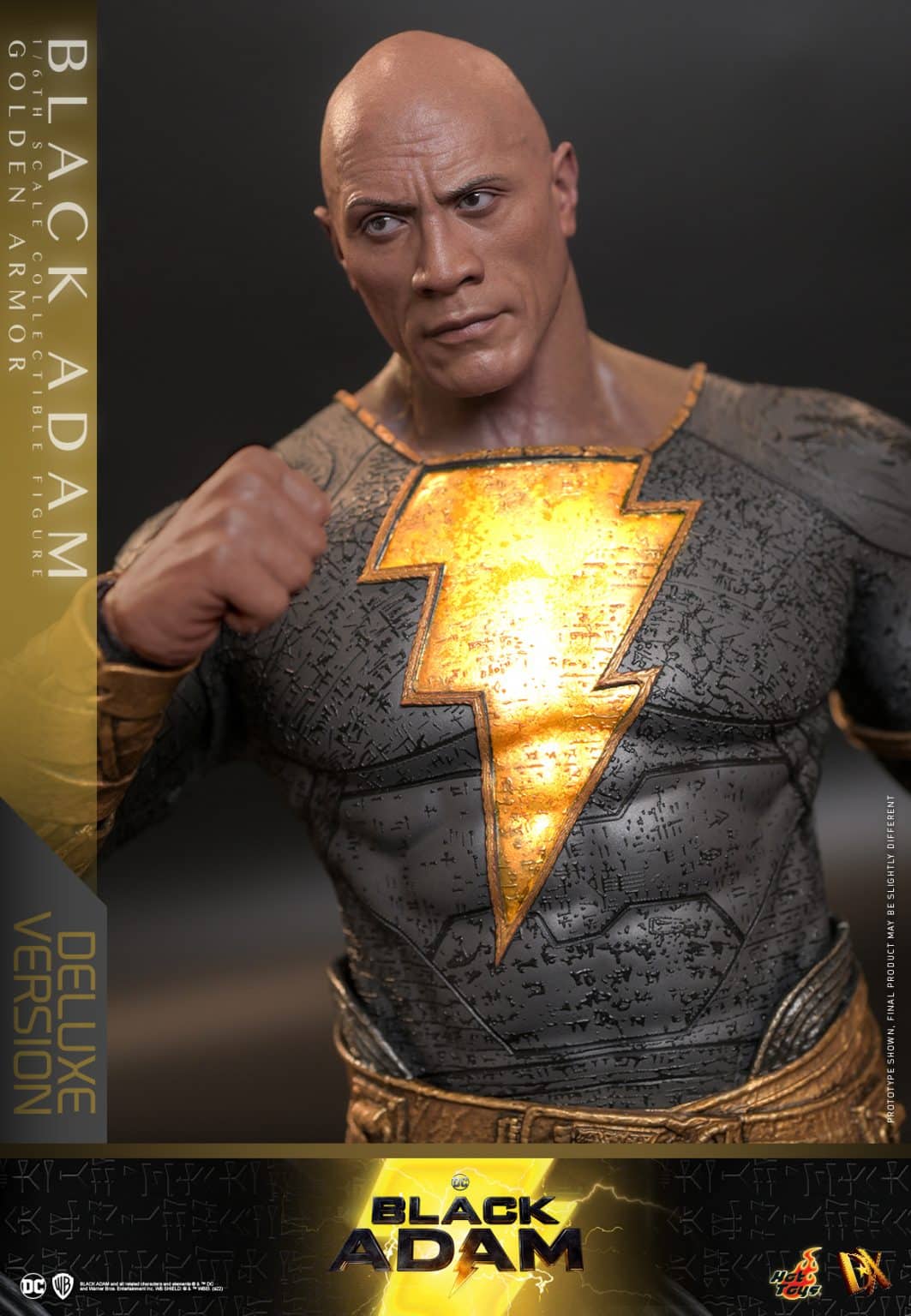 Black Adam Golden Armor Sixth Scale Figure Deluxe – Comic Concepts