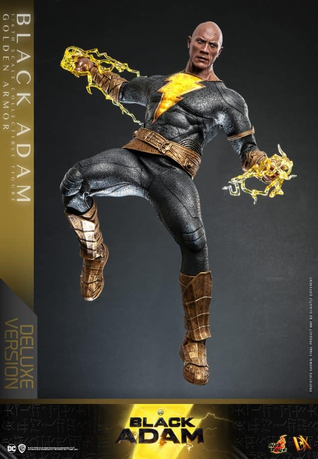 Black Adam Golden Armor Sixth Scale Figure Deluxe – Comic Concepts