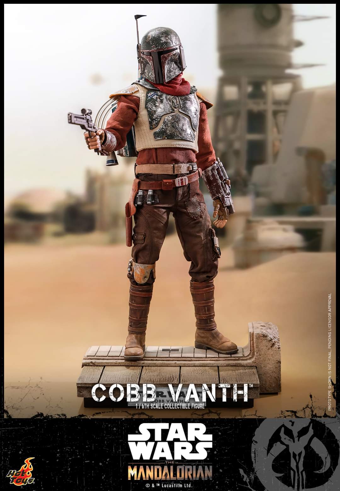 Hot Toys Cobb Vanth Sixth Scale Figure Limited Star Wars Collectible - Comic Concepts