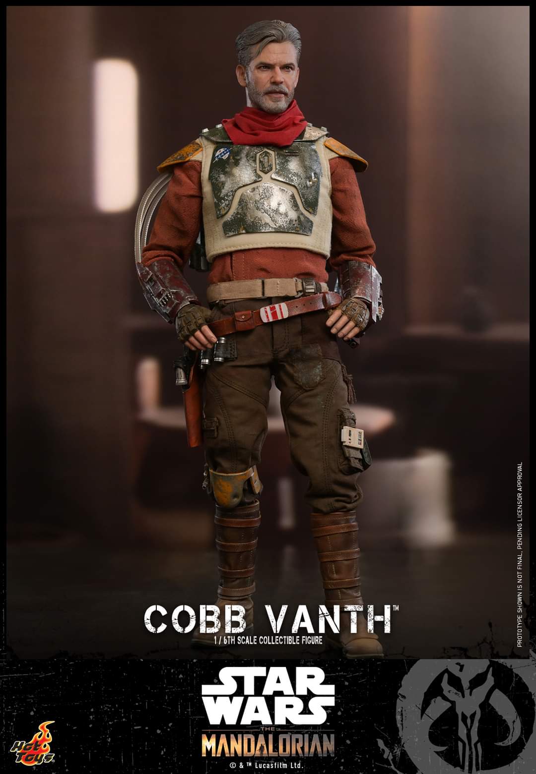 Hot Toys Cobb Vanth Sixth Scale Figure Limited Star Wars Collectible ...