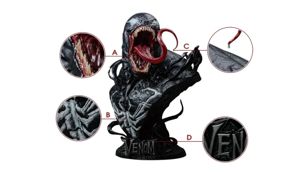 Venom Life-Size Bust – Comic Concepts