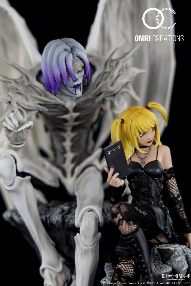 Death Note Misa and Rem Statue Diorama – Comic Concepts