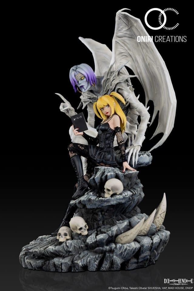 Death Note Misa and Rem Statue Diorama - Comic Concepts