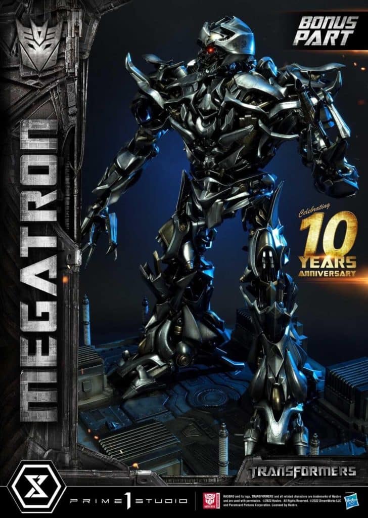 Prime 1 Studio 10th Anniversary Transformers Megatron Statue – Comic ...